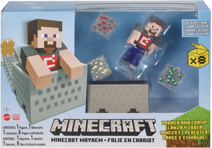 Minecraft 3.25" Minecart Assorted – Little Price Tags